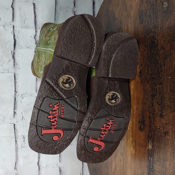 Justin Boots | Shoes | Justin Gypsy Collection Western Leather Boots ...